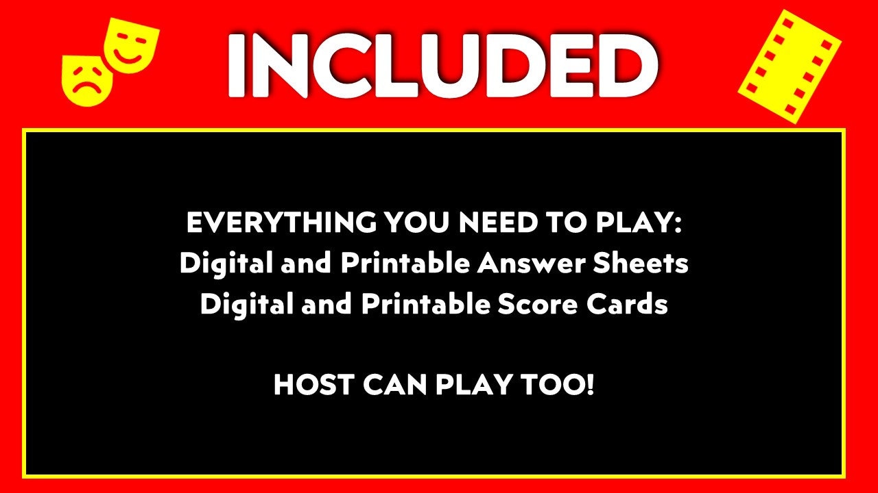 Movie Quiz Ultimate | Trivia Question Printable Quiz | Family Pub ...