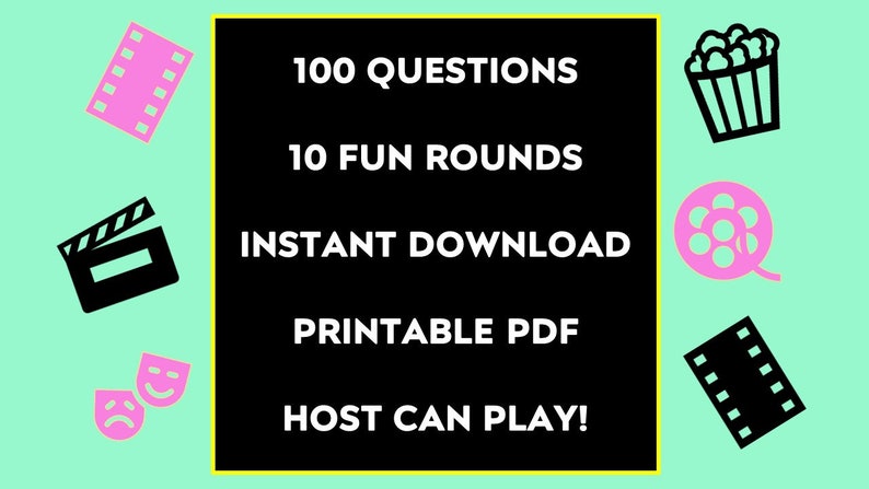 Retro Movie Quiz | 100 Movie Trivia Questions for 1980s Theme Nights ...