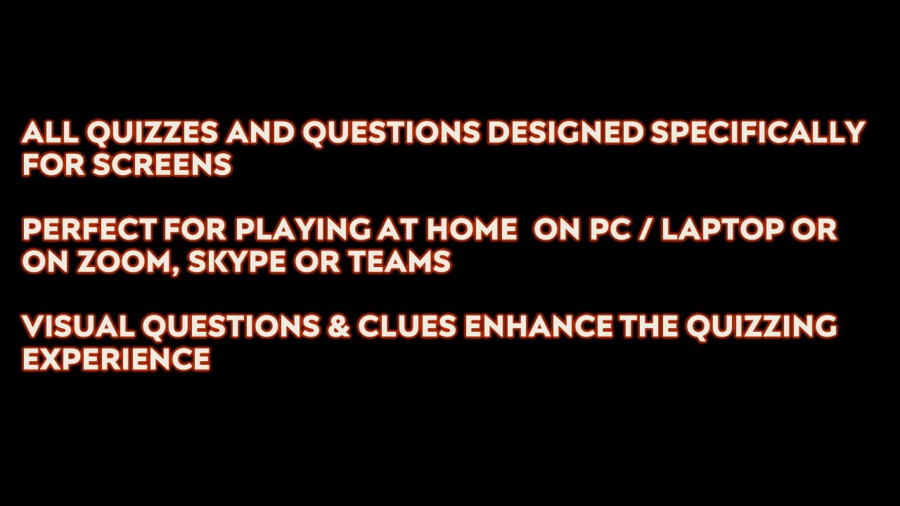 Halloween Virtual Party Games Halloween Quiz Games - Etsy UK