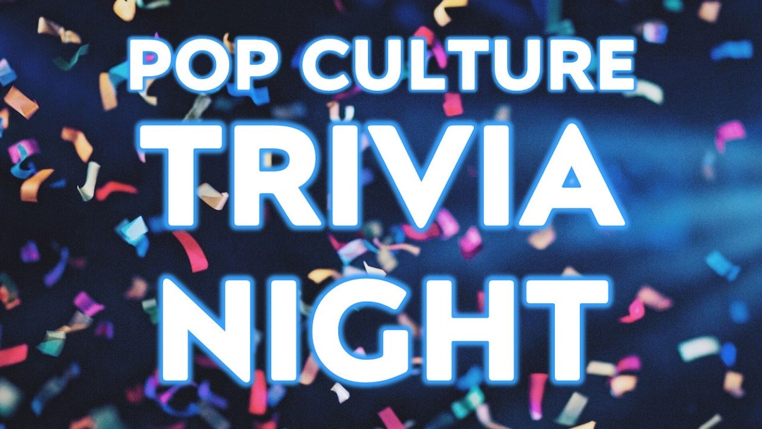 Pop Culture Trivia Night | Virtual Quiz With Visual Trivia Questions ...