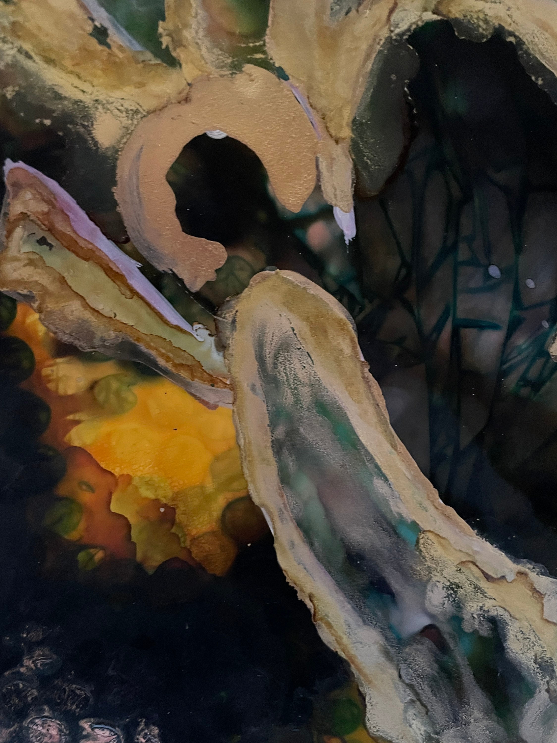 Angel Art Original Abstract Painting, Alcohol Ink - Dreamscape Angel - Etsy