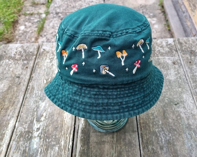 Crochet Mushroom Bucket Hat - Etsy