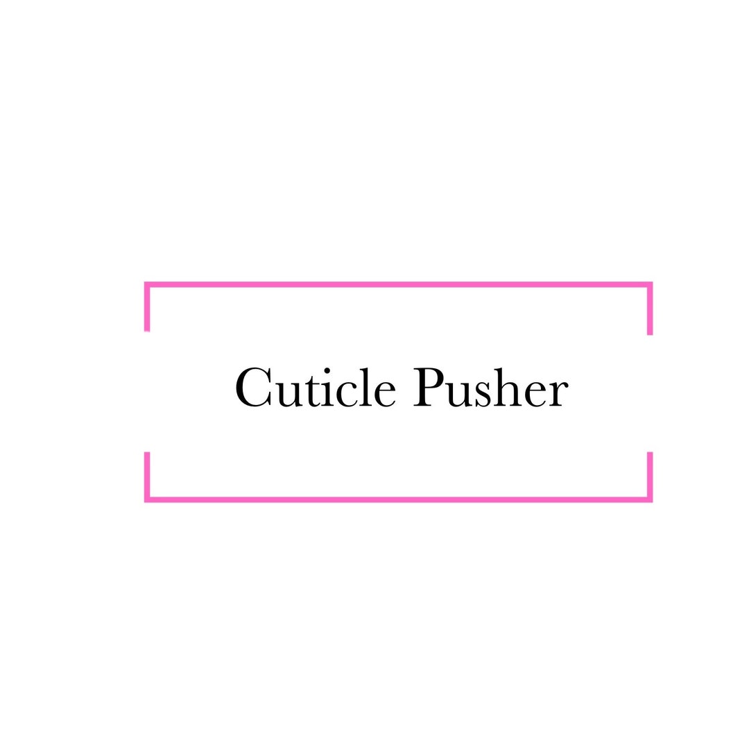 Plastic Cuticle Pusher Stick | Nail Art Supplies | Cuticle Stick ...
