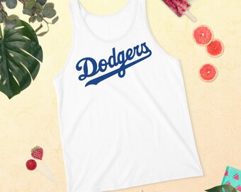 Dodgers Tank Top | Etsy