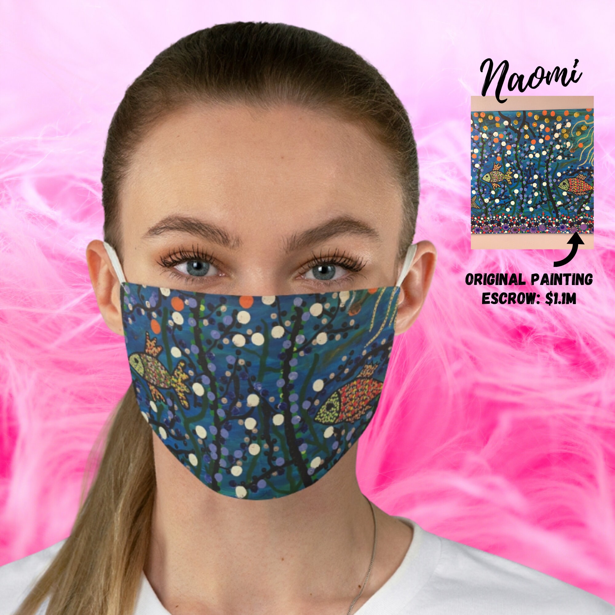 Art Mask Art Masks Fine Art Face Mask Collector Art Face | Etsy