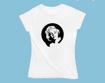 Marilyn Monroe Silhouette - Etsy UK
