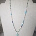 Multi Colored Gemstone and Shell Necklace With Sterling Silver - Etsy