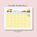 Rainbow Sunshine Printable Kids Weekly Planner and to Do List ...