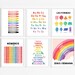 Educational Learning Poster Toddler BUNDLE 6 Set Learning Posters ...