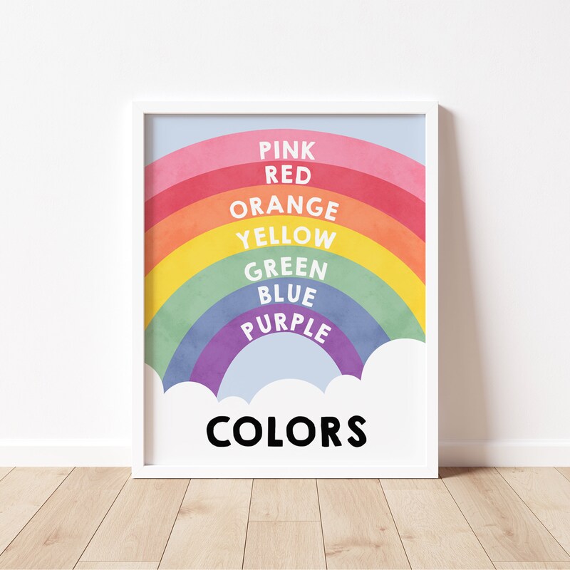 Rainbow Colors - Etsy