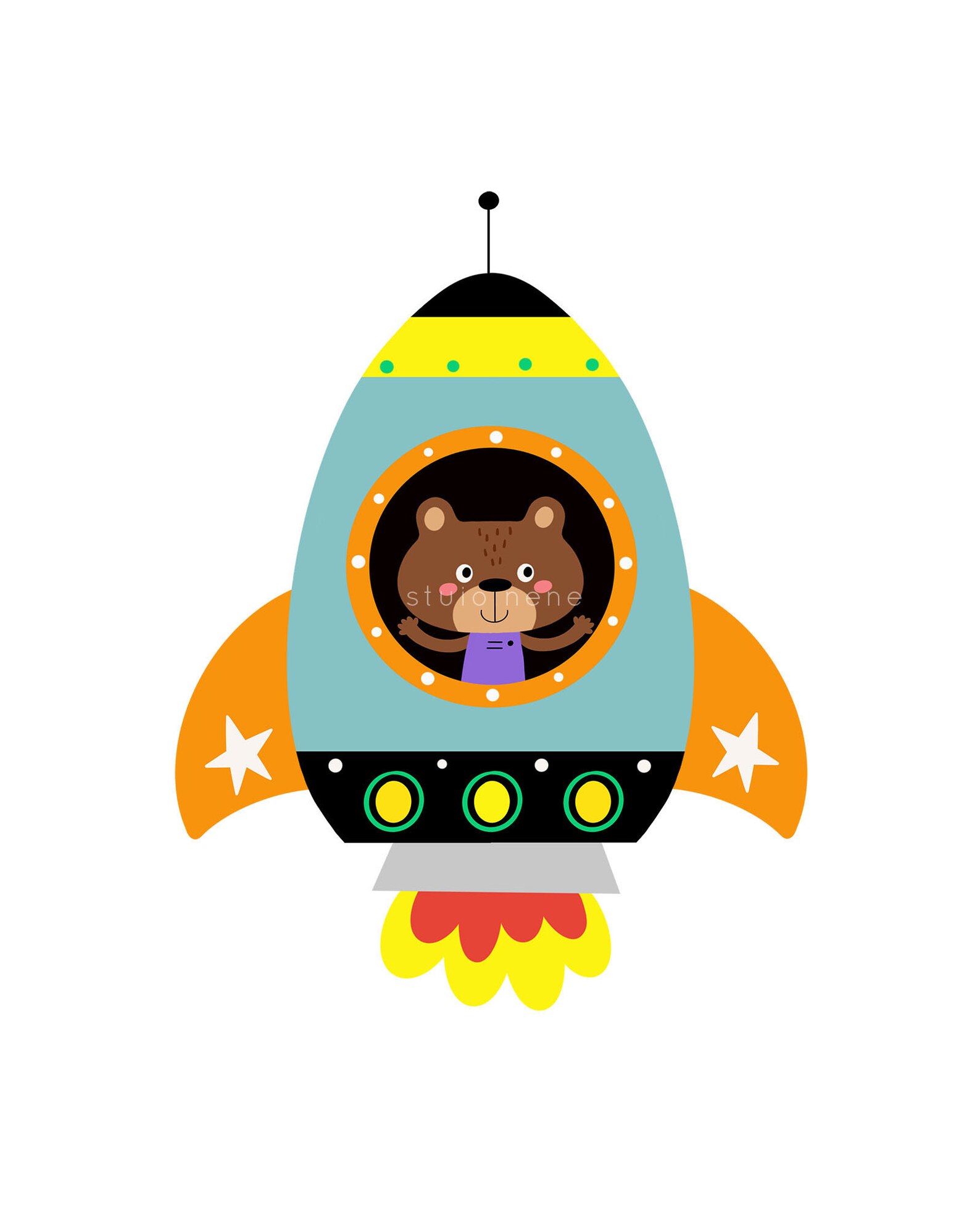 Space Animals Clipart, Animal Clipart PNG File-300 Dpi ,rocket ...