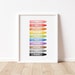 Colors Educational Poster-crayon Poster Printable, Homeschool Print ...