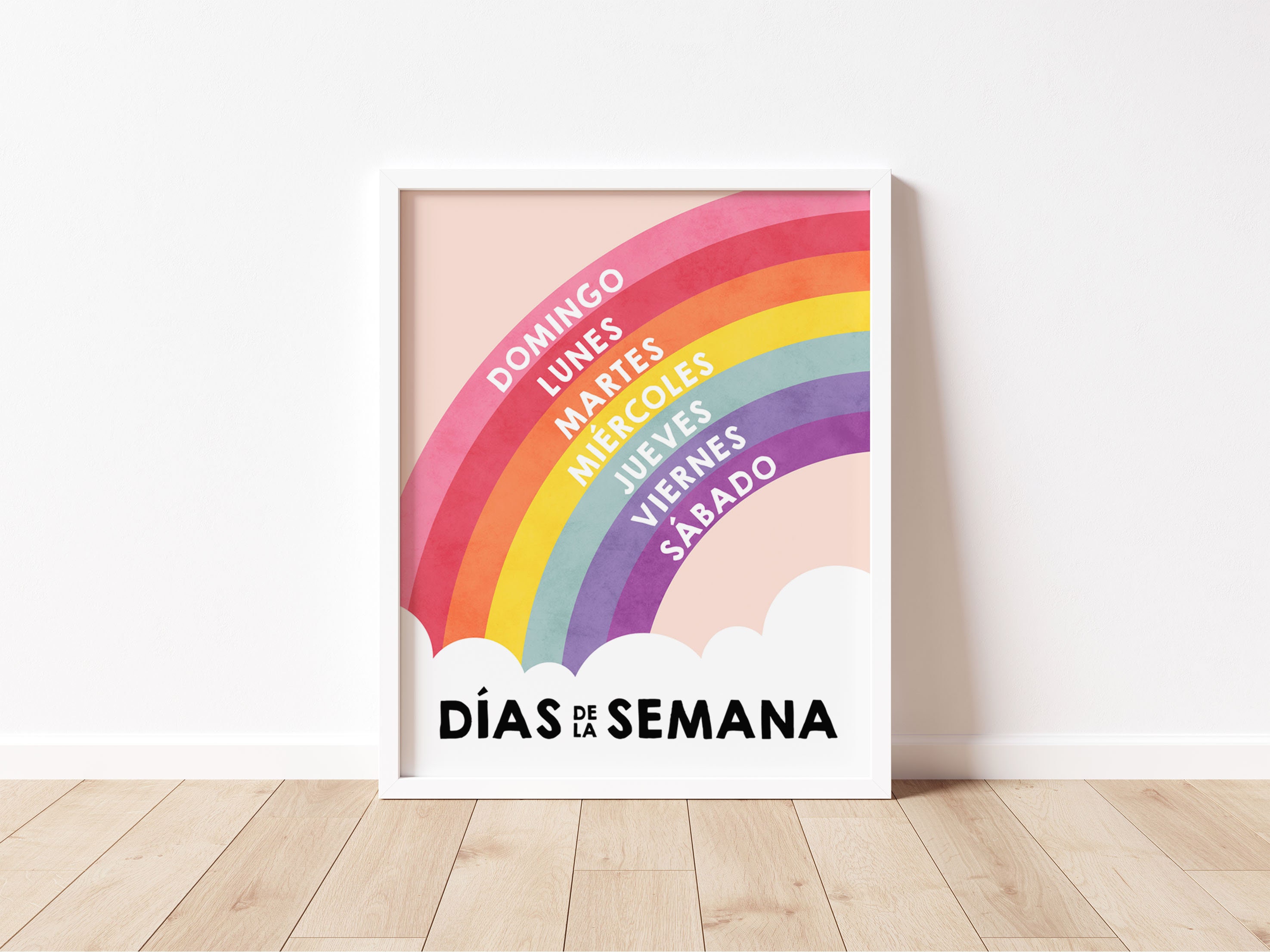 SPANISH Educational Poster BUNDLE 6 Set Learning Art - Etsy