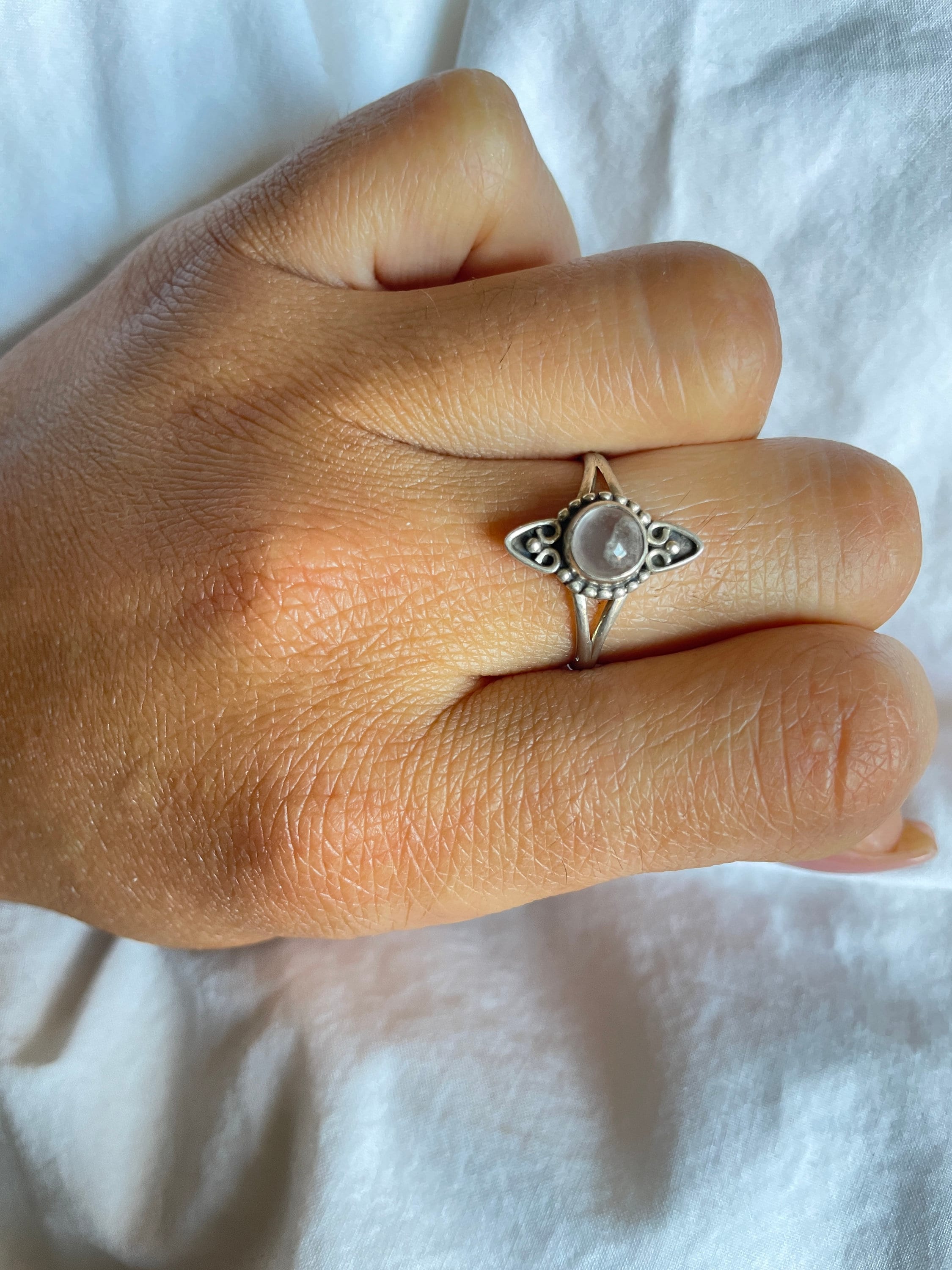 Handmade Ring Moonstone - Etsy