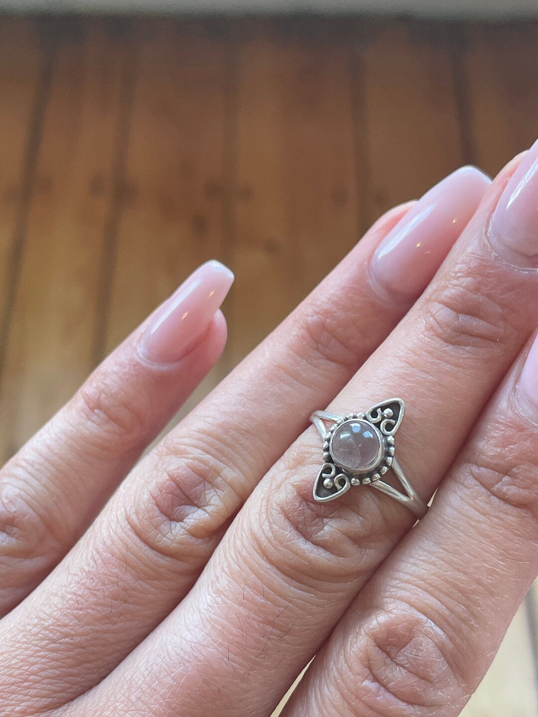 Handmade Ring Moonstone - Etsy
