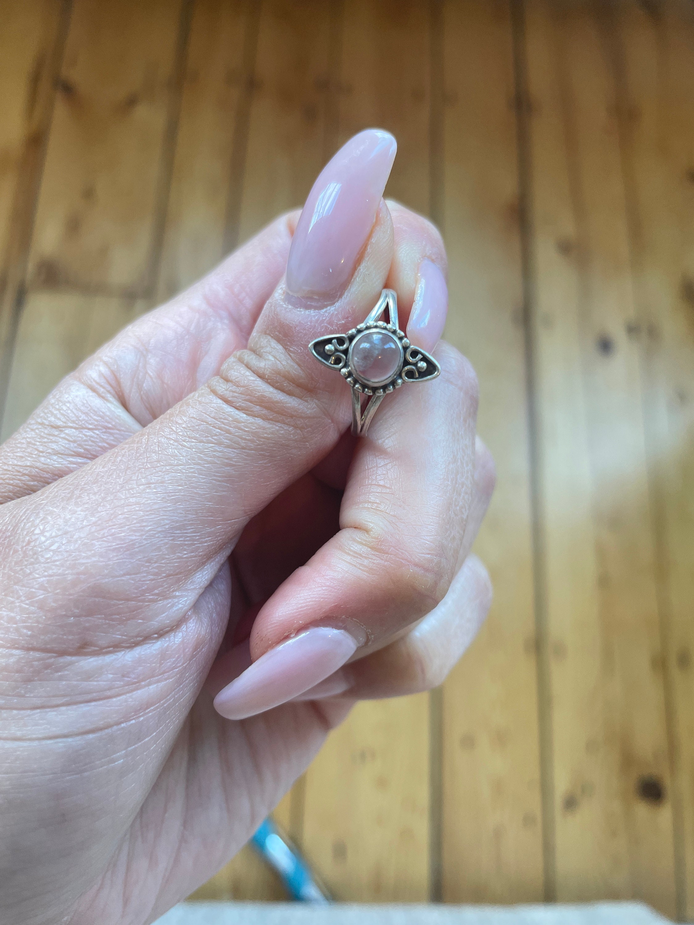 Handmade Ring Moonstone - Etsy