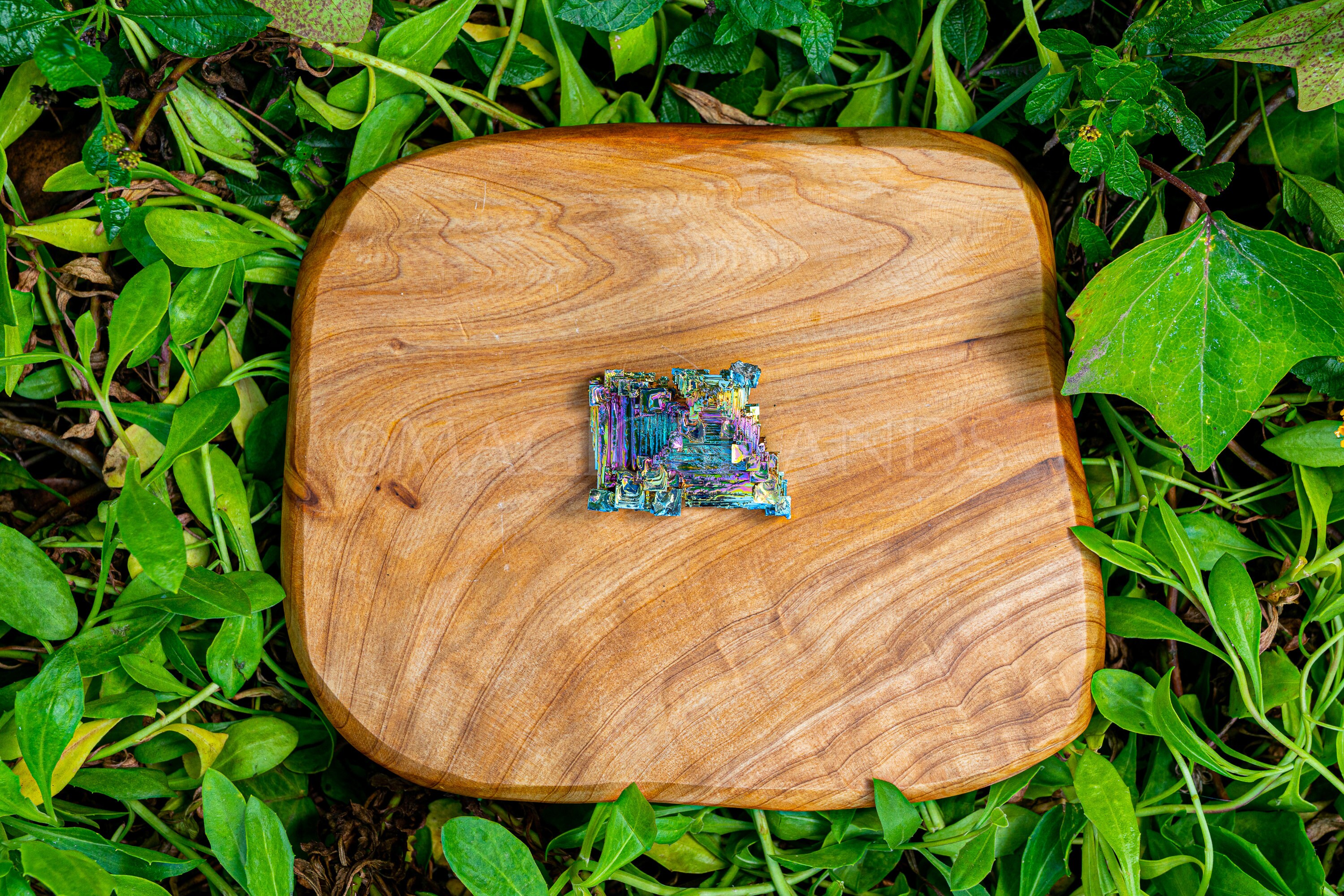 Bismuth Crystal, Rainbow Crystal Cluster, Crystal Home Decor, Healing ...