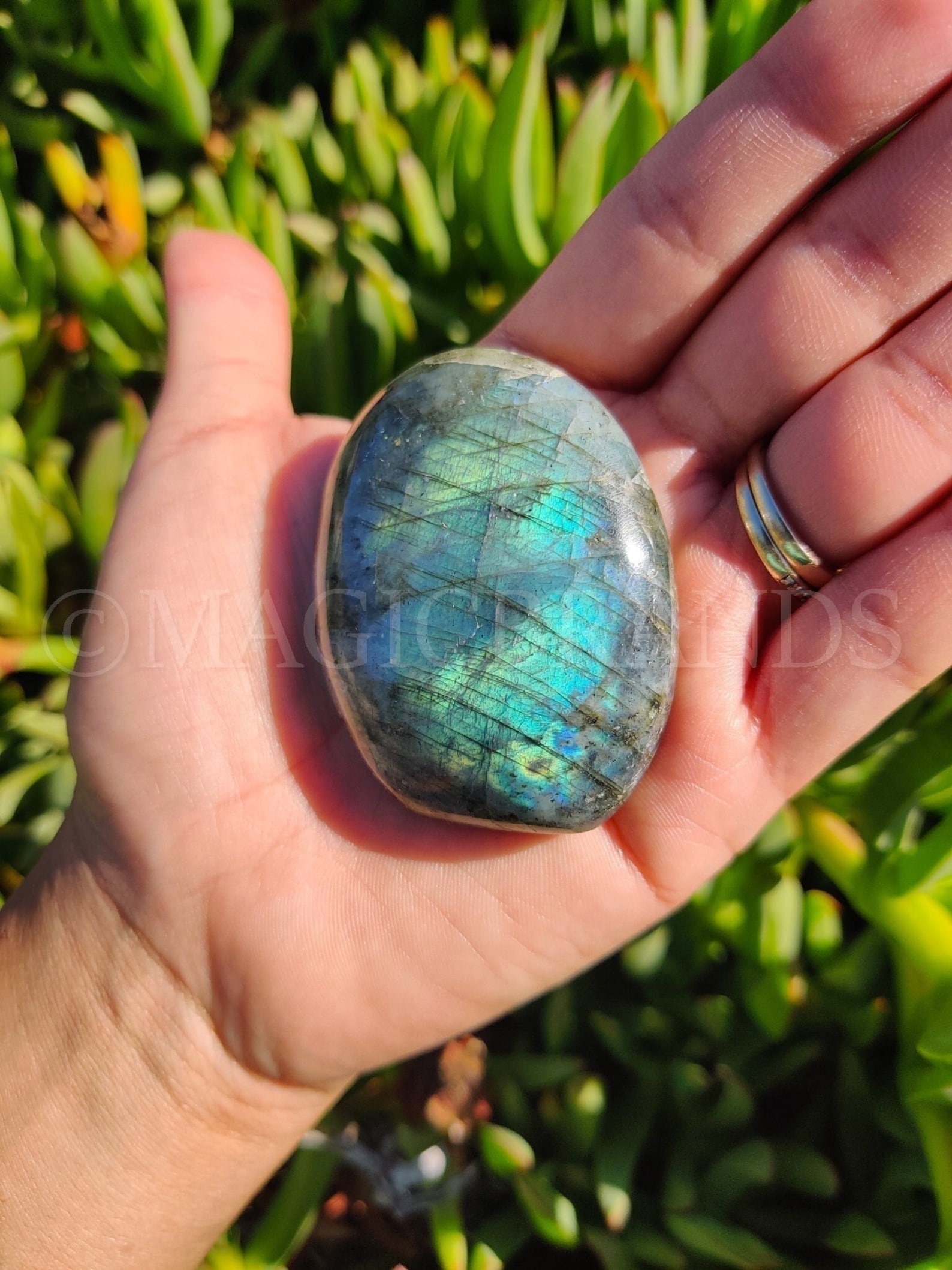 Labradorite Palm Stone Labradorite Polished Labradorite - Etsy