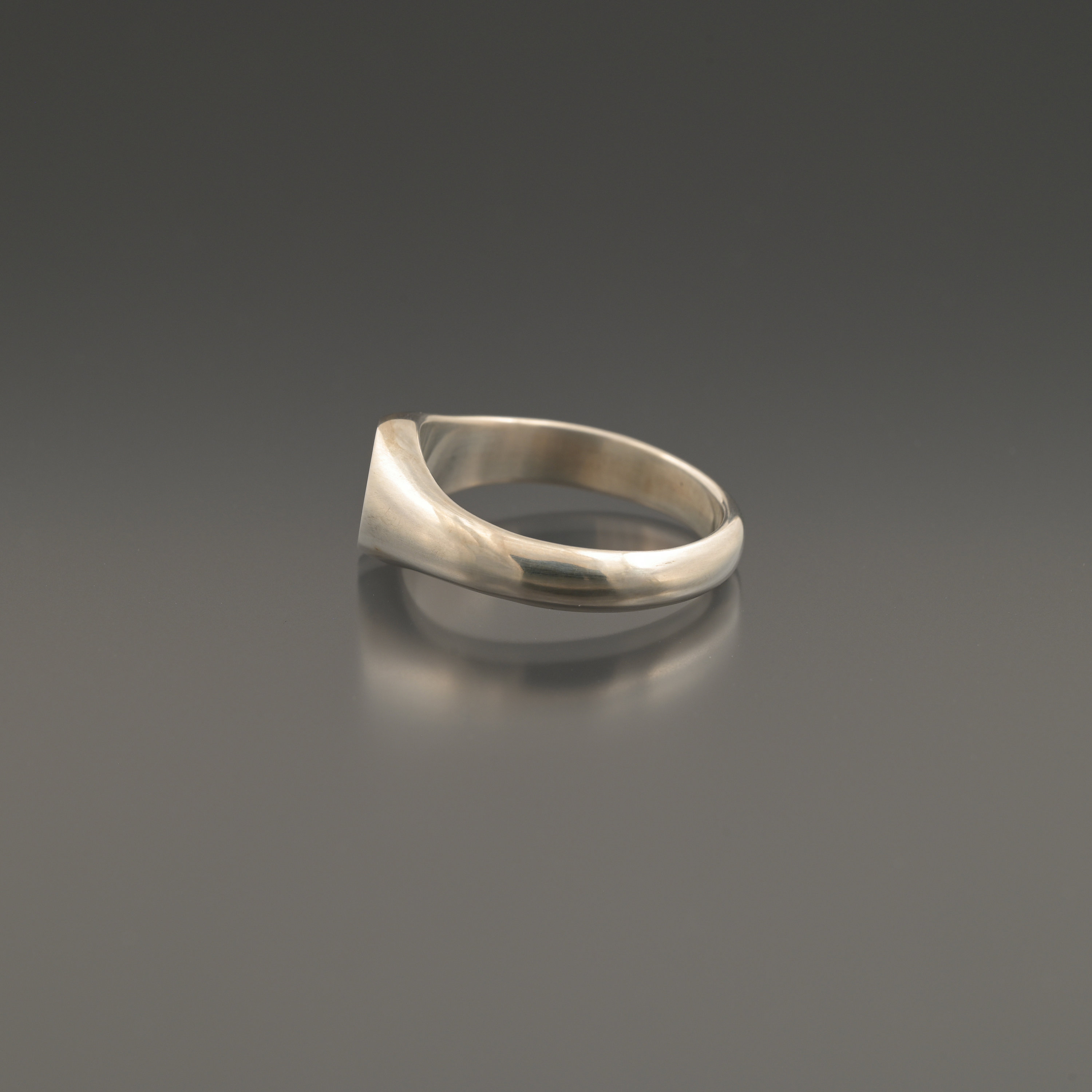 Locksport Ring - Signet Ring With Keyway in Sterling Silver - Etsy