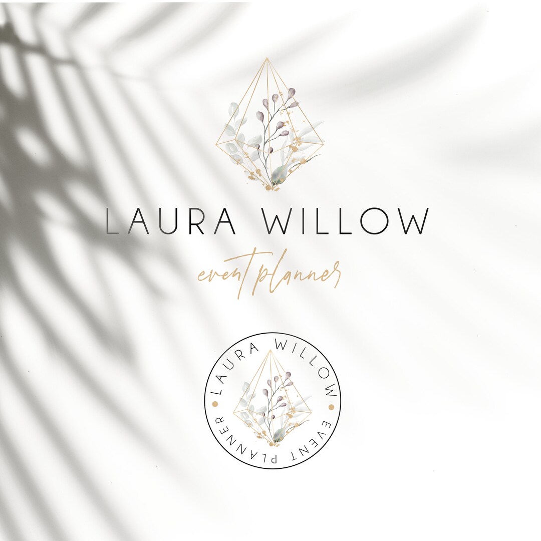 Event Planner Logo Design, Floral Logo, Photography Logo, Feminine ...