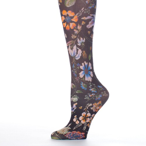 Cutieful Therapeutic Compression Socks Vintage Flowers | Etsy