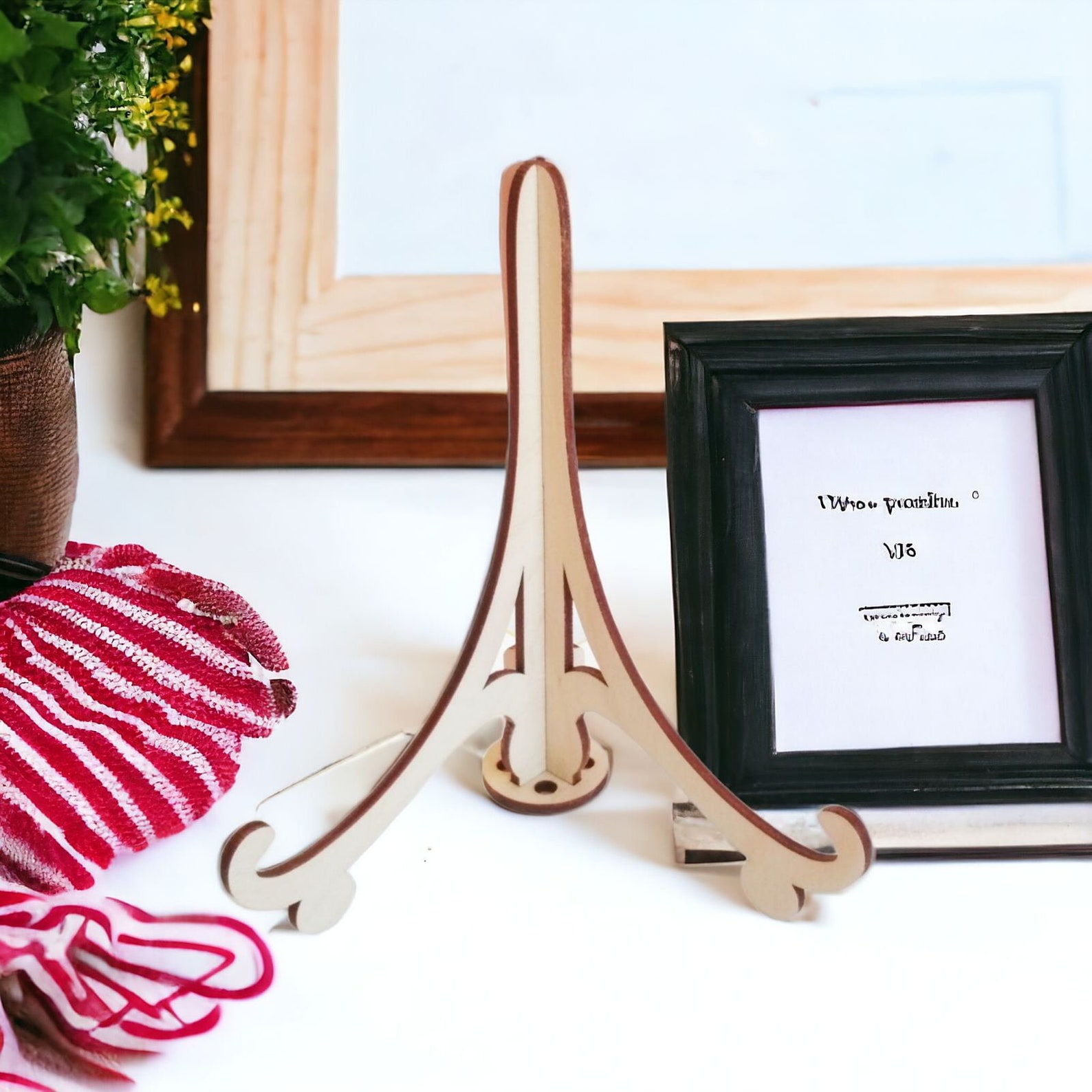 Laser Cut Easel Stand Template, Plate & Photo Display (digital File) - Etsy