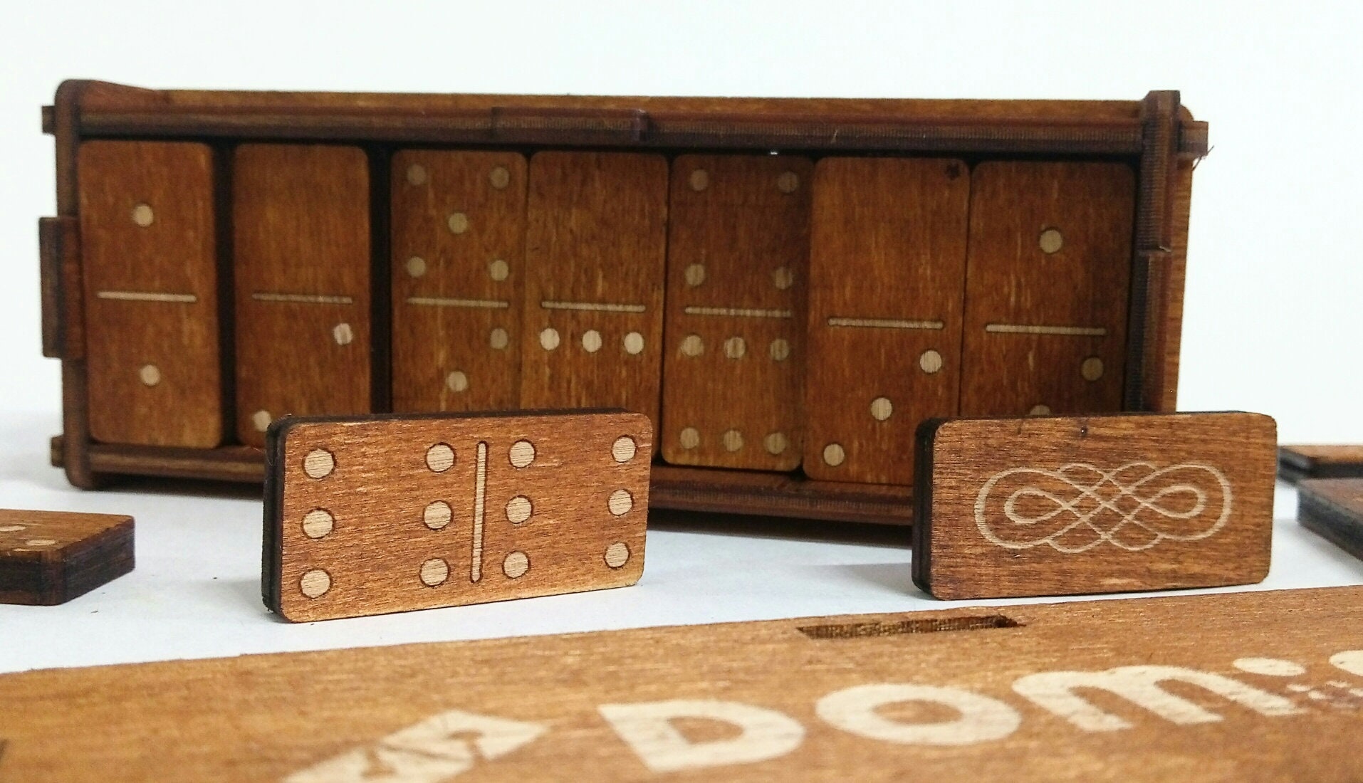 Domino Laser Cut File - Family Game Night - Premium Gift - Travel ...