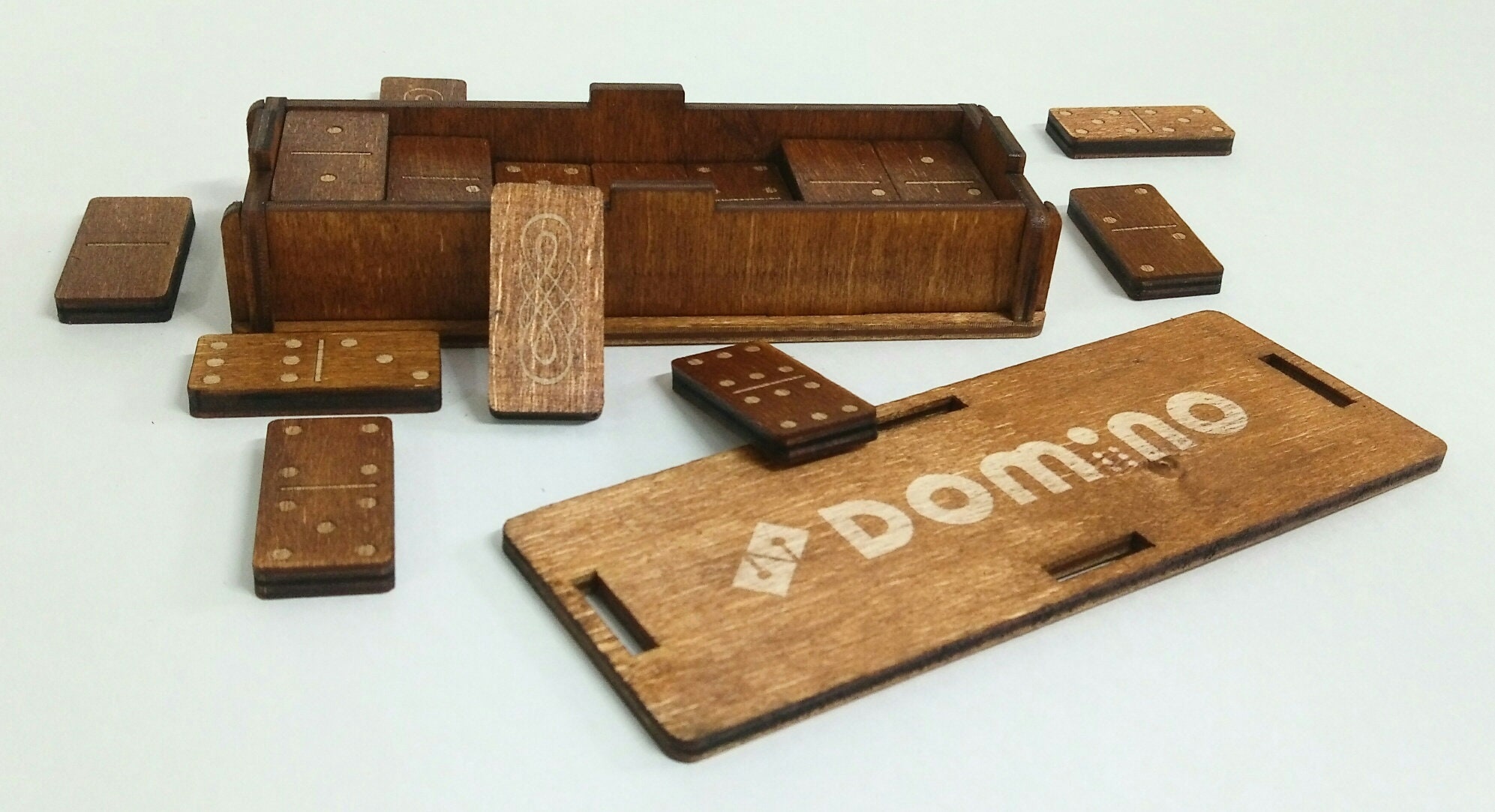 Domino Laser Cut File - Family Game Night - Premium Gift - Travel ...