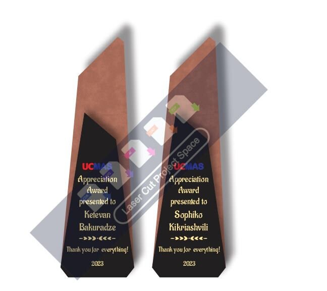 Wood Award With Acrylic - SVG Laser Cut Files - INSTANT DOWNLOAD Active ...