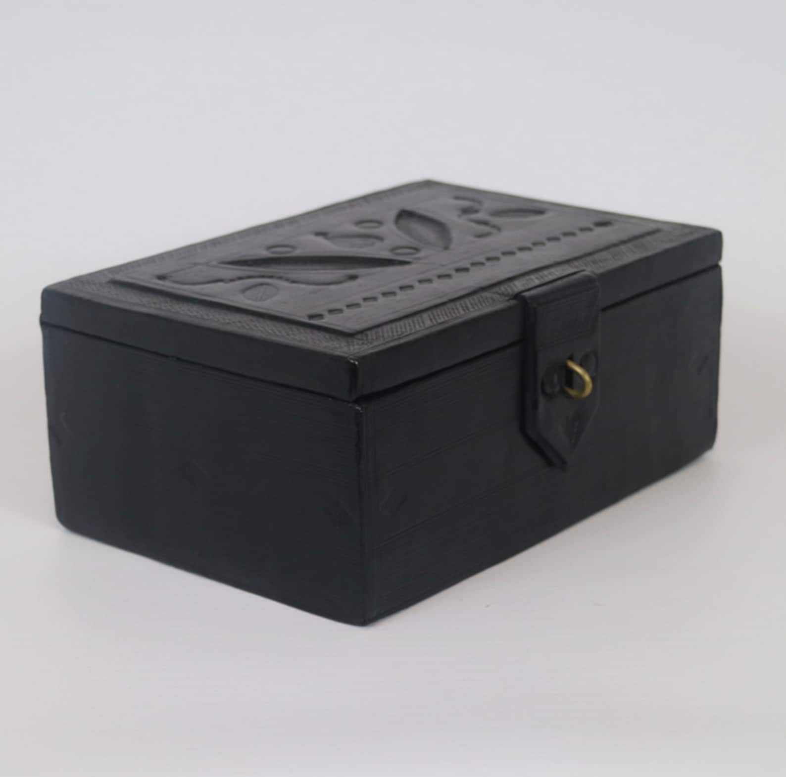 Leather Rectangular Storage Boxes - Etsy