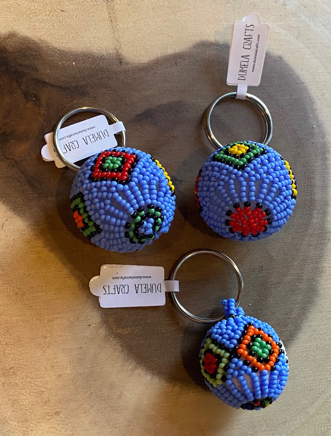 Zulu Love Letter Ball Keychains - Etsy