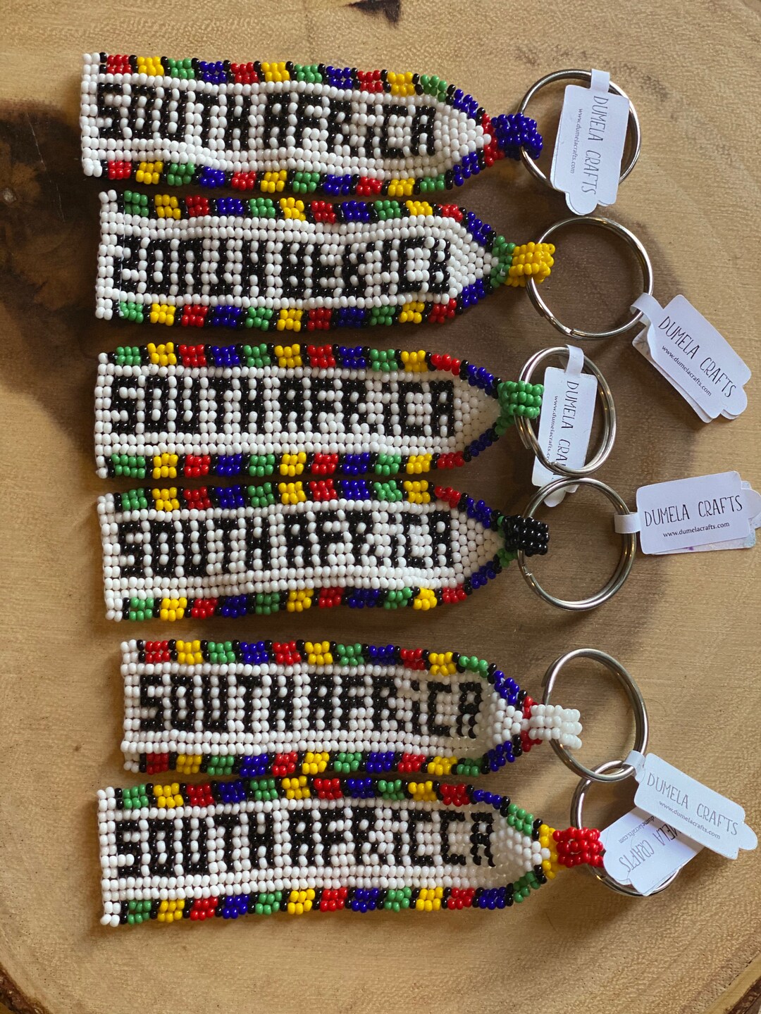 South Africa Zulu Keychains - Etsy