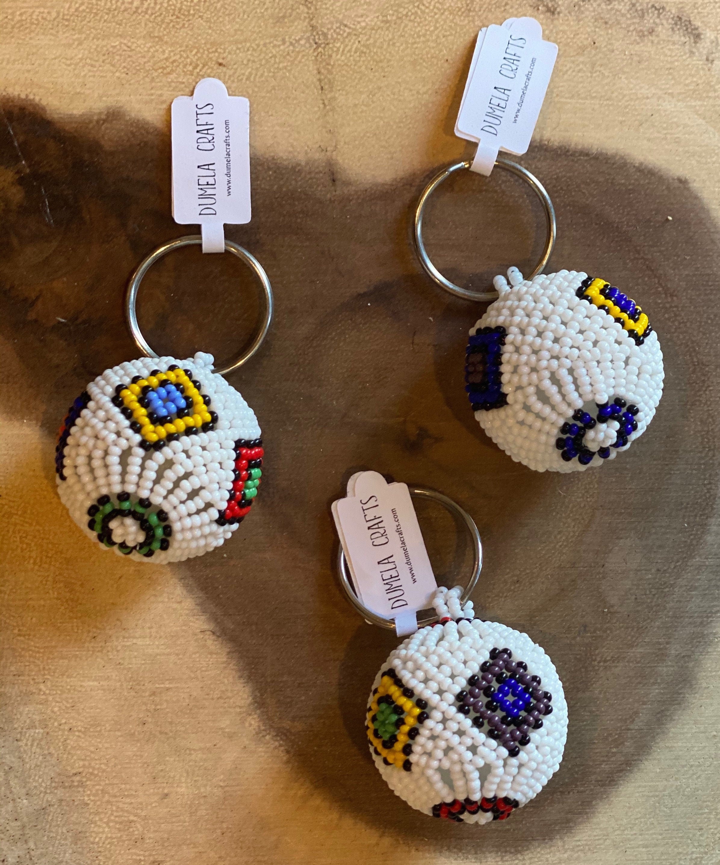 Zulu Love Letter Ball Keychains | Etsy