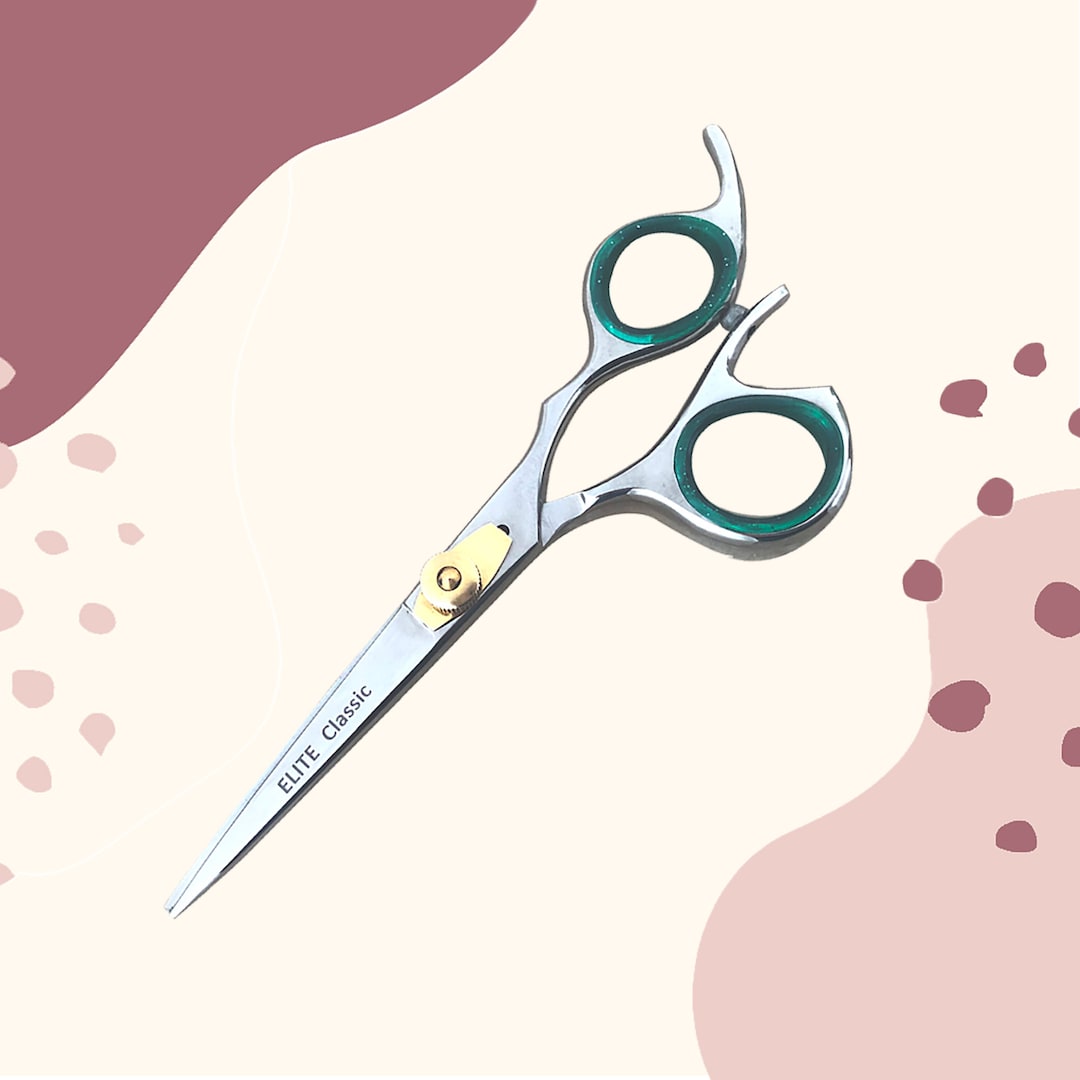 Professional Hair Cutting Scissor - Great for Bang/fringe Trim - ELITE ...