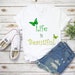 Life is Beautiful PNG File for Sublimation, Butterflies, Png File for ...