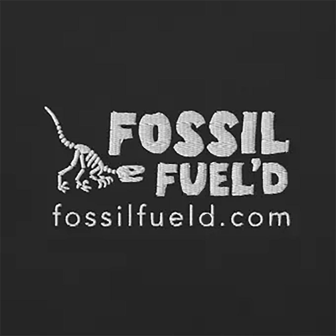 Fossil Fuel’d Logo Zip Hoodie – Premium Embroidered Paleontology ...