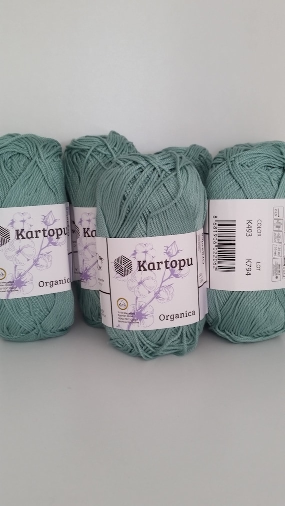 Kartopu Organica %100 Cotton Yarn Amigurumi Yarn Baby Yarn | Etsy