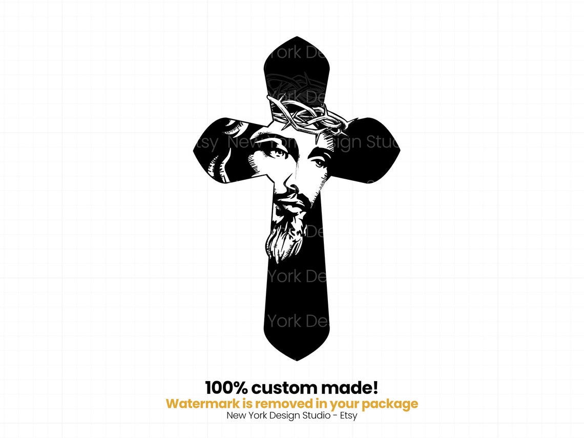 Jesus Cross SVG Jesus SVG Cross Svg Faith Christian Crucifix | Etsy