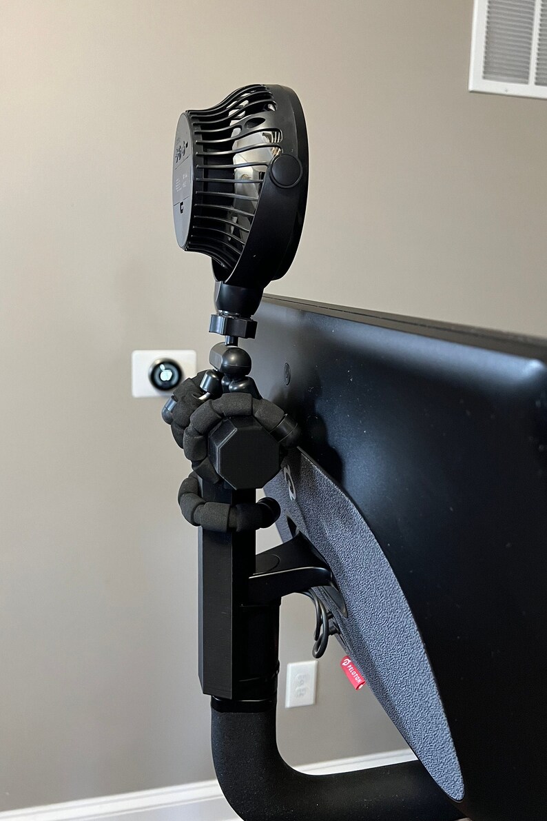 Peloton Bike + Compatible Fan Mount - Etsy