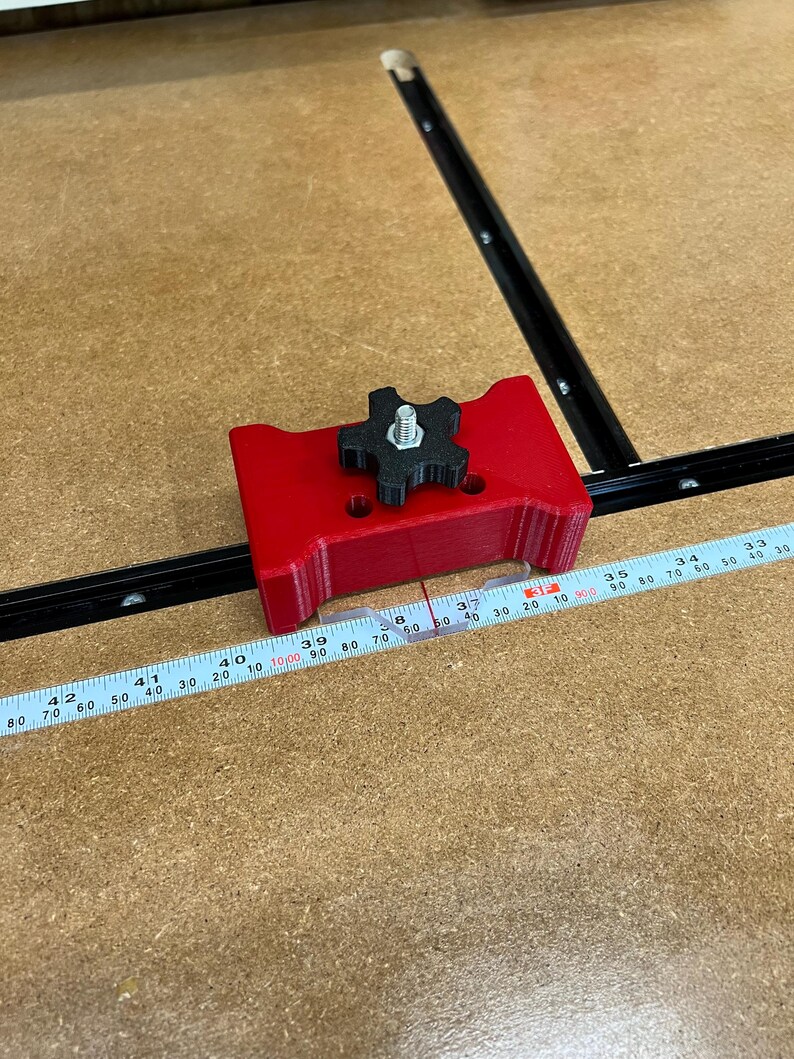 Stop Block for T Track W/ Acrylic Pointer & Micro Adjust - Etsy