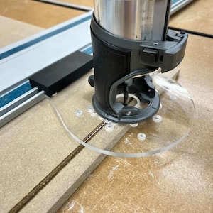 Guide Rail Trim Router Base - Universal - Etsy