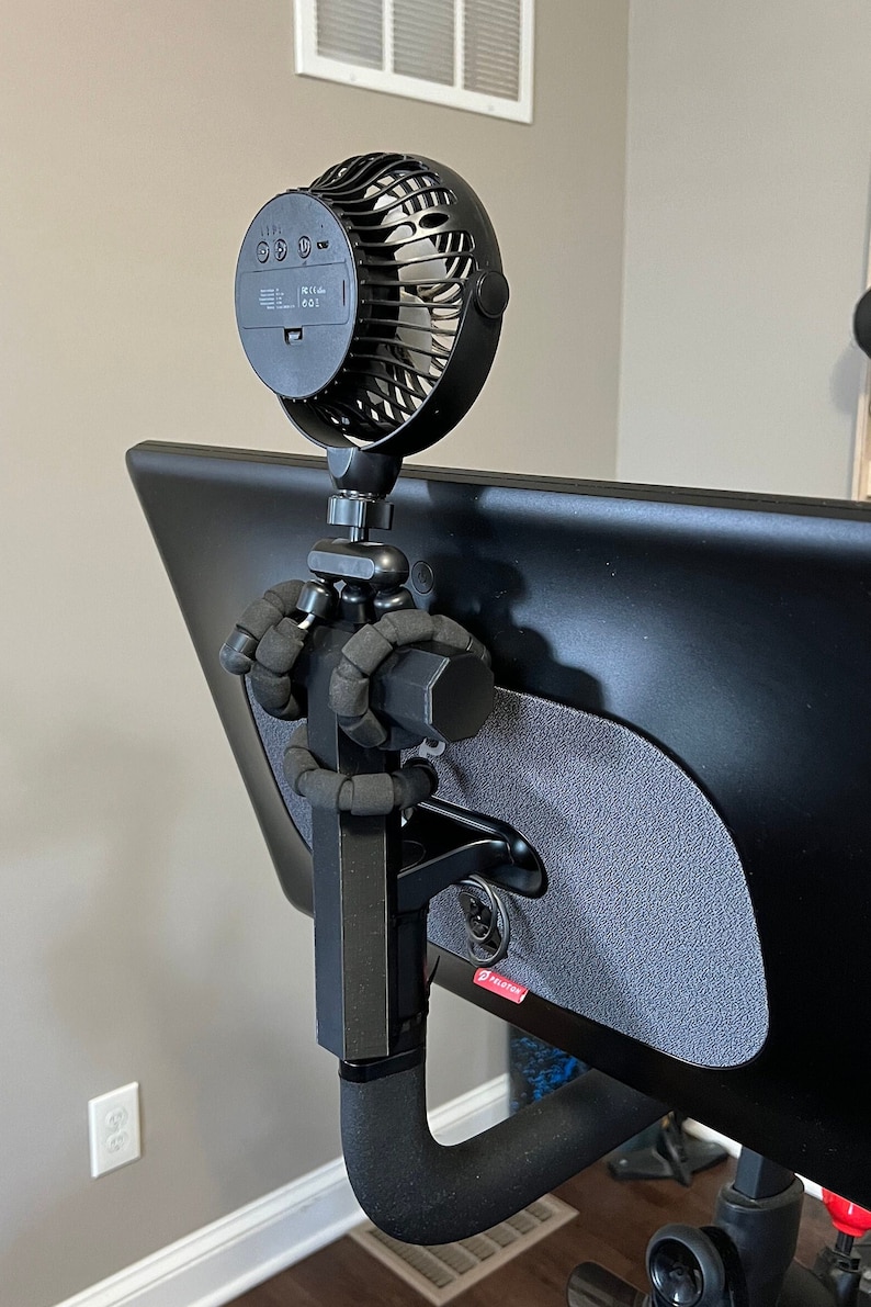 Peloton Bike + Compatible Fan Mount - Etsy