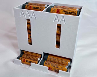 Beer Crate Battery Holder Aa Battery Case Aaa Battery Case - Etsy