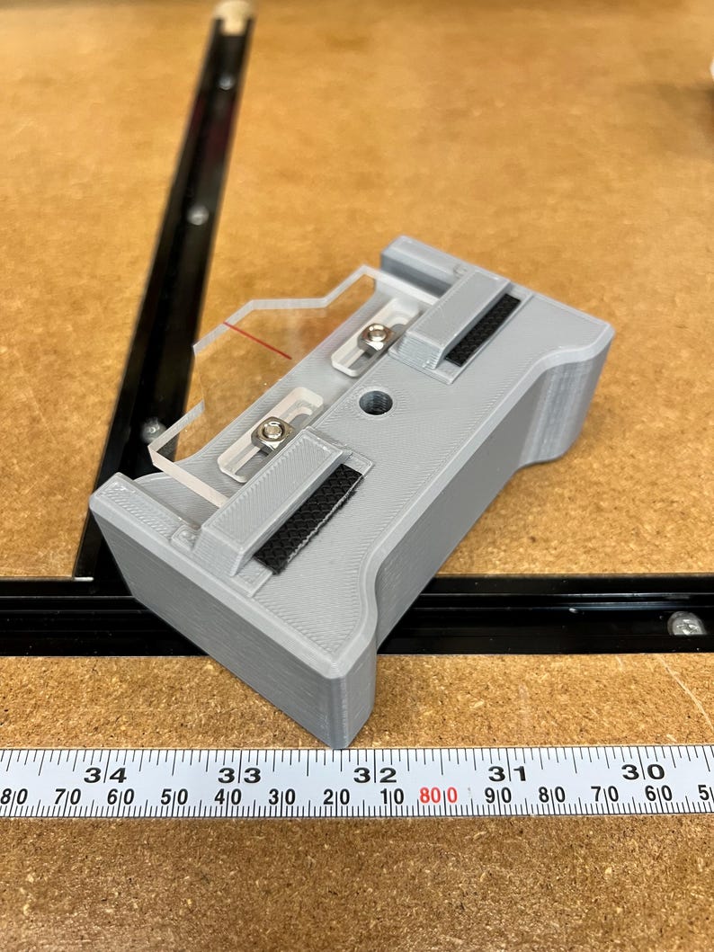 Stop Block for T Track W/ Acrylic Pointer & Micro Adjust - Etsy