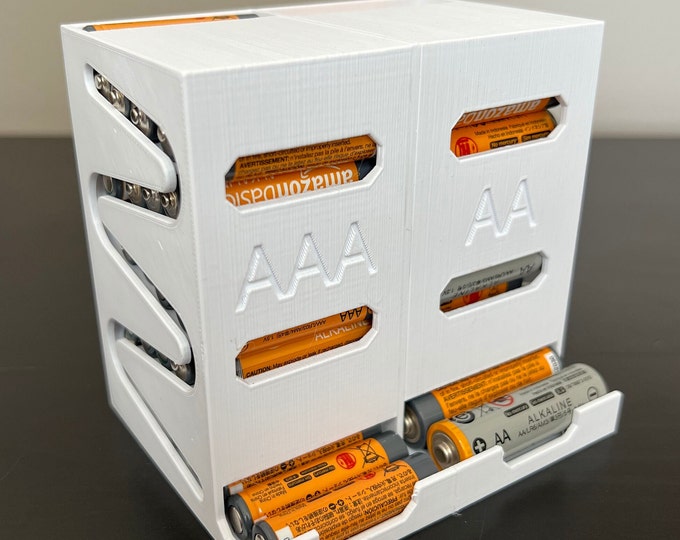 AA - AAA Battery Holder/dispenser - Etsy
