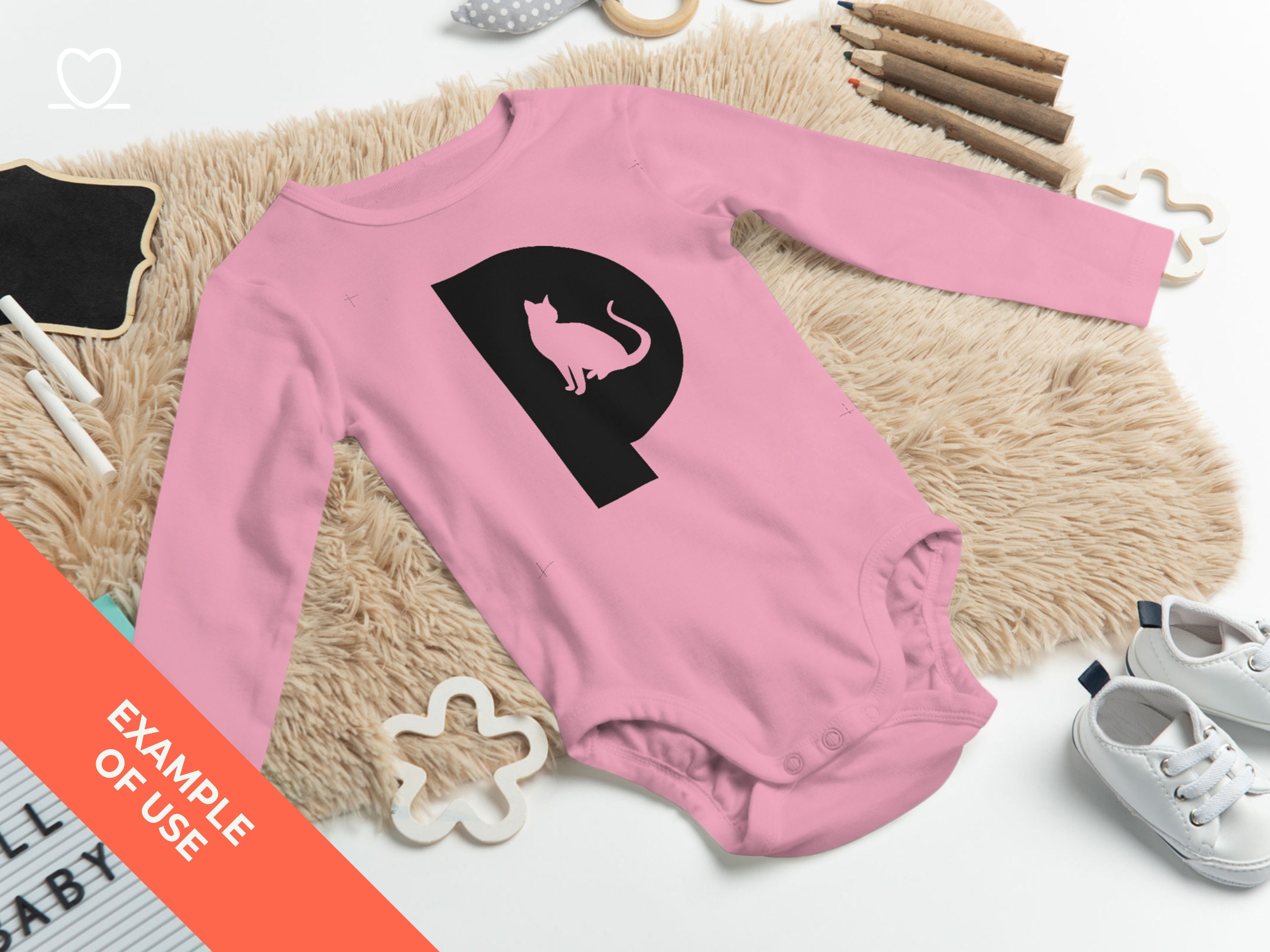 Cat Alphabet SVG PNG / Cute Kitten Numbers & Letters Stencil para ...