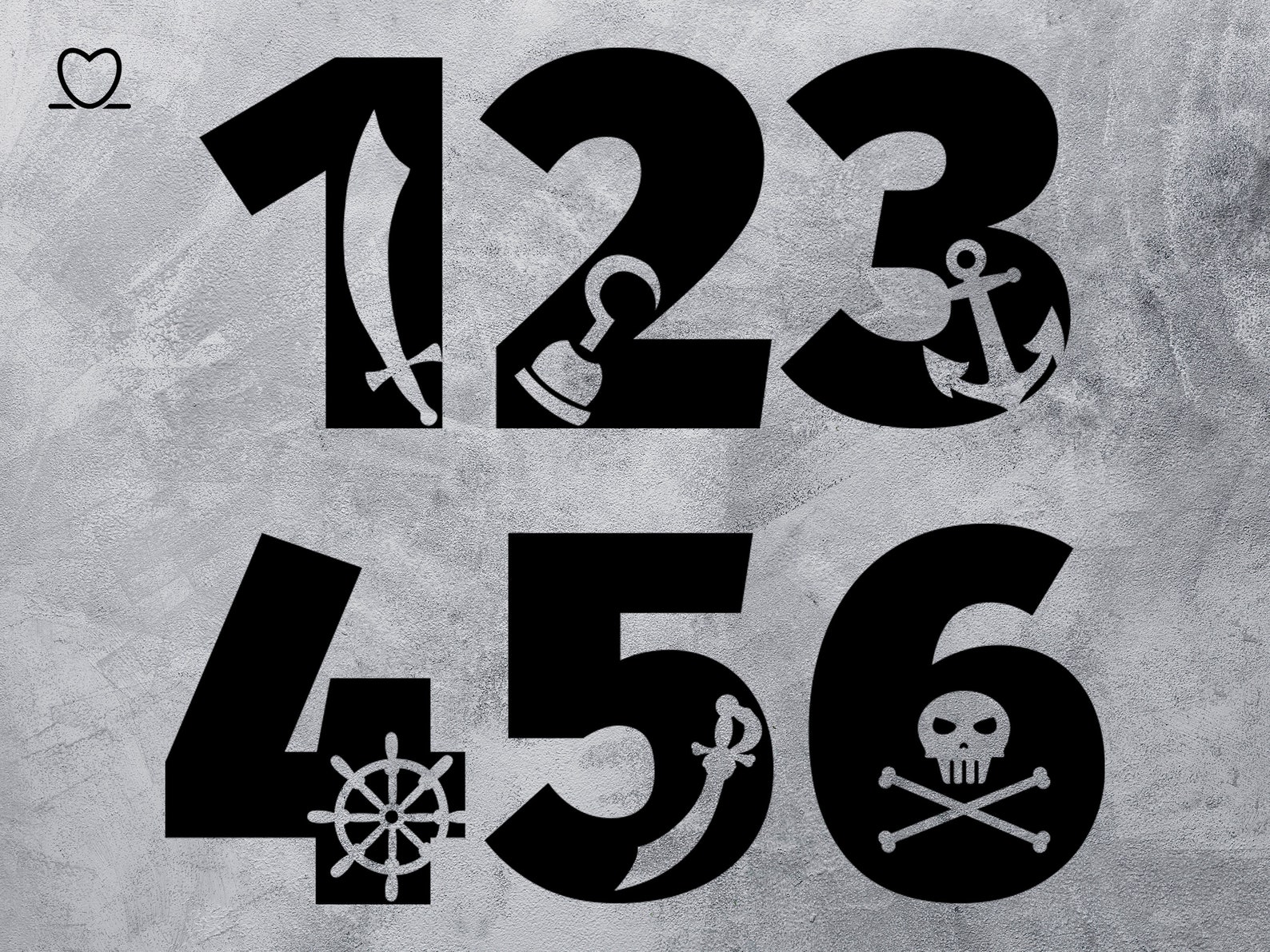 Pirate Letters SVG / Kids Alphabet SVG / Cricut Pirate - Etsy