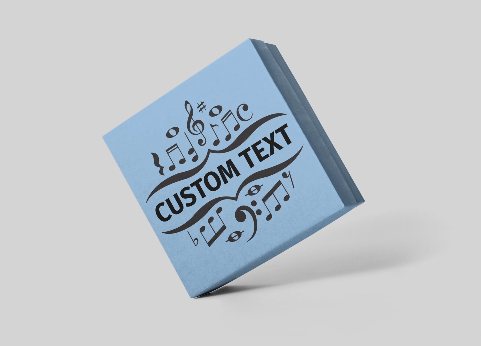 Music Notes Monogram / Vector Split Name Frame SVG + PNG / Musical ...