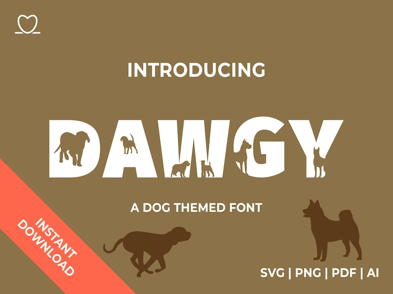 Dog Alphabet / Dog Font PNG + SVG / Kids Room Decor / Party Decoration ...