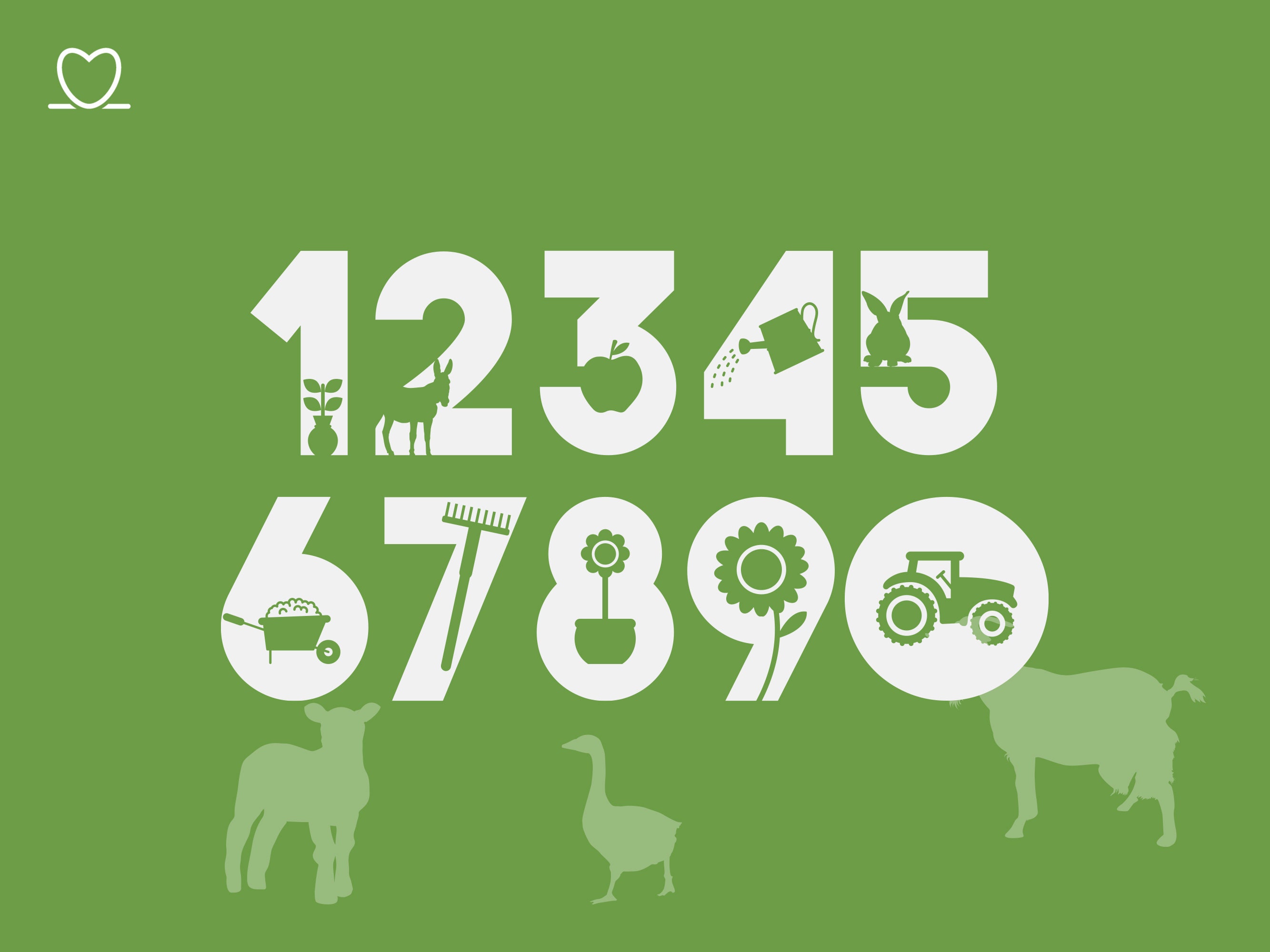 Farm Animal SVG + PNG / Farmhouse Clipart Alphabet / Numbers & Letters ...